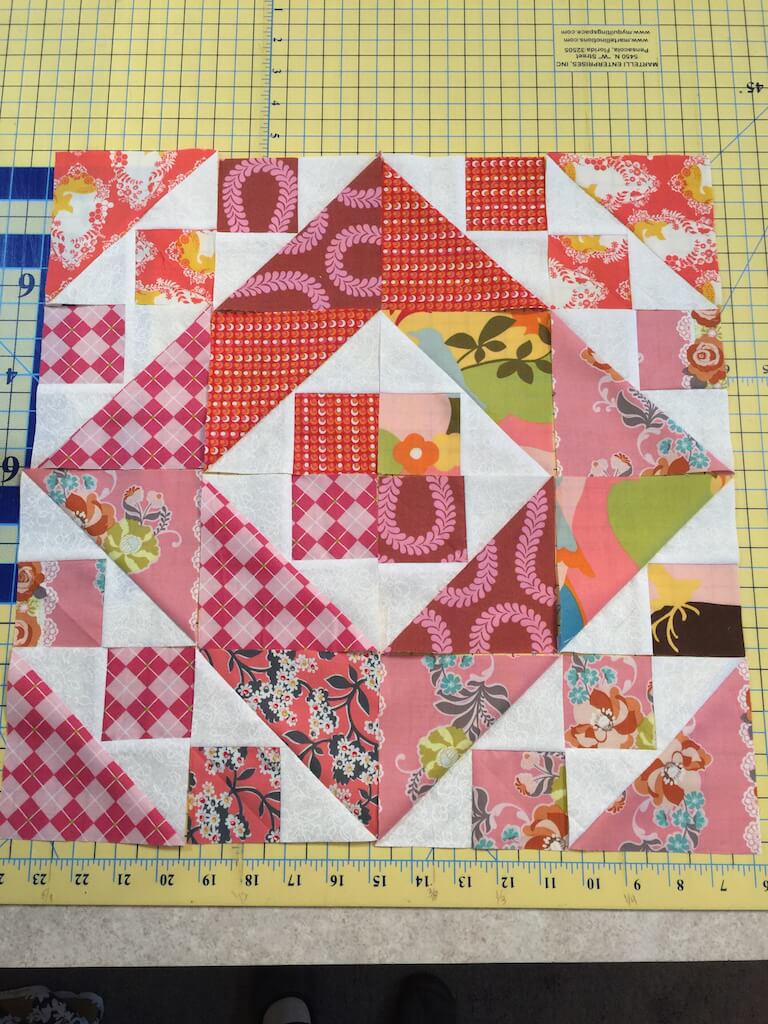 Sunshine and Shadows Block - Bungalow Quilting