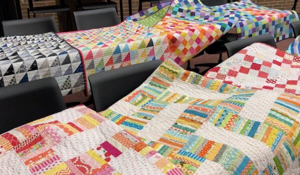 Making Scrap Quilts with Large Scale Prints - Bungalow Quilting & Yarn