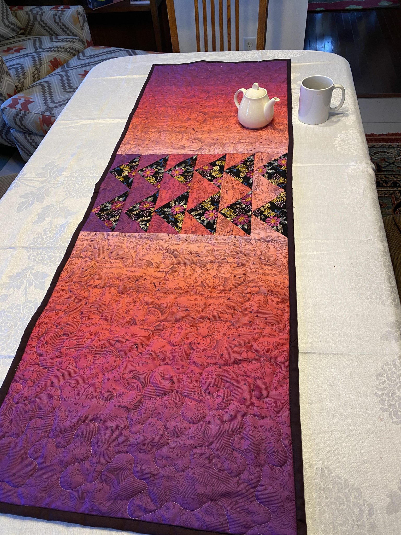 Ombre Table Runner - Bungalow Quilting